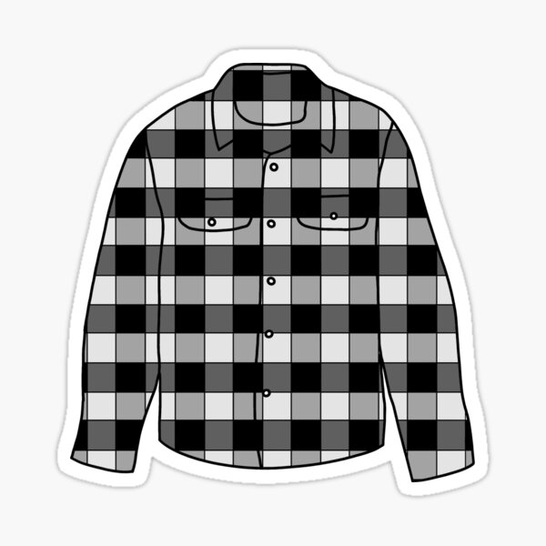 "flannel sticker " Sticker by vanessa1012 | Redbubble