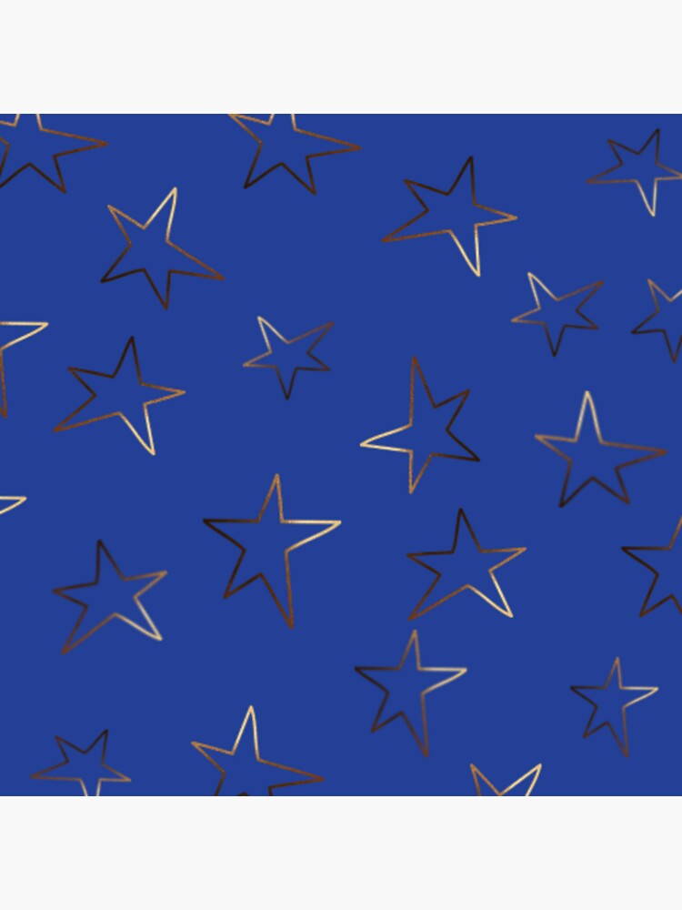 "Blue stars" Sticker by grickodd | Redbubble