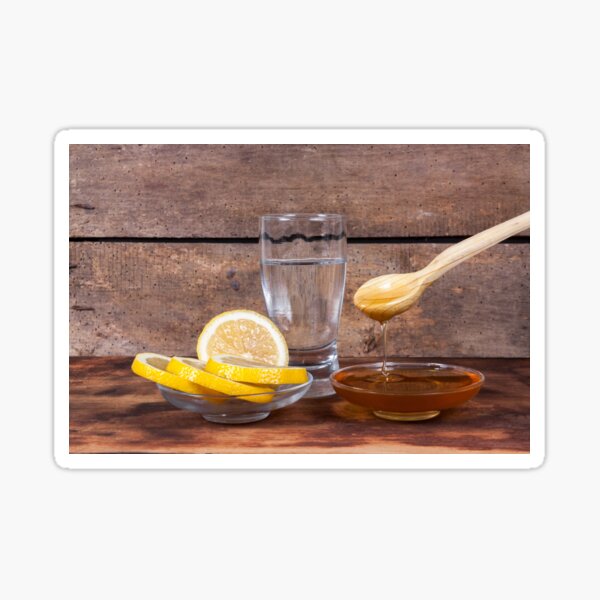 "Water with lemons" Sticker for Sale by gmstockstudio | Redbubble