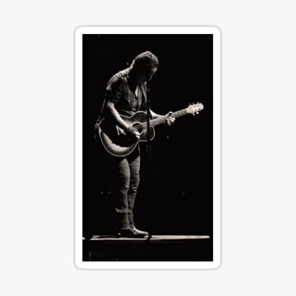 "Bruce Springsteen boss" Sticker by SIA-SHOPPING | Redbubble