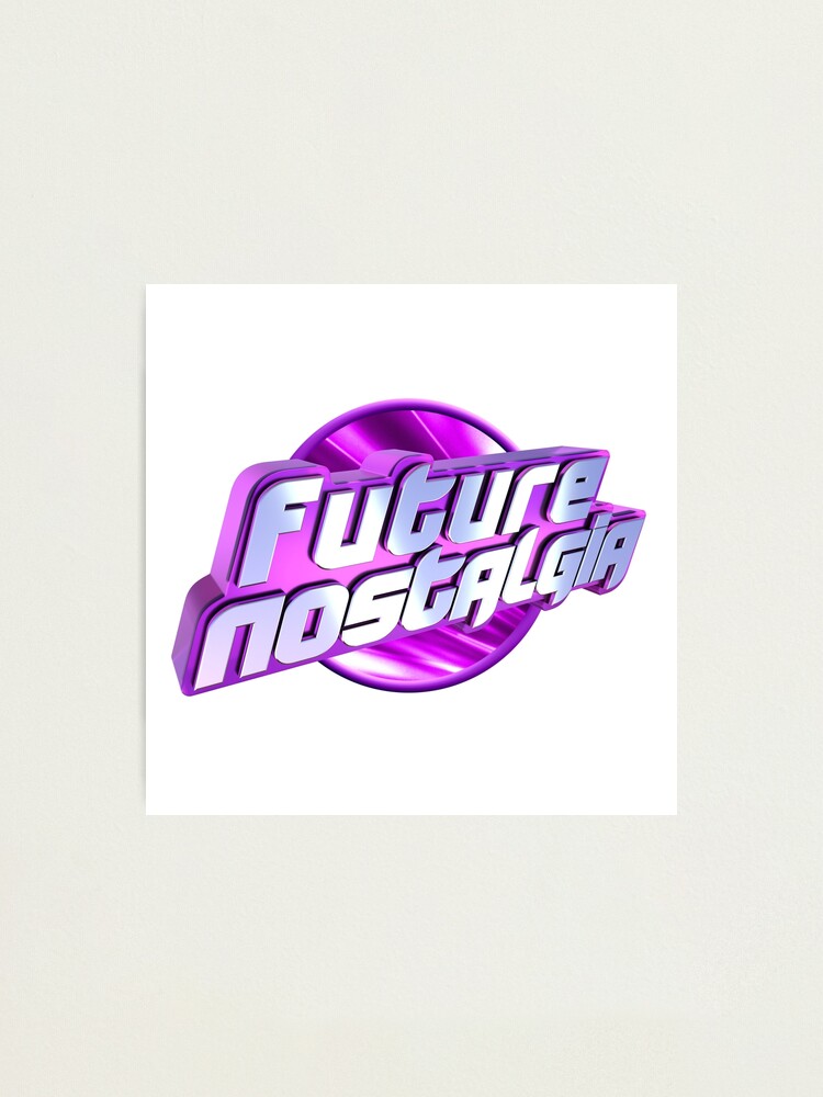 "Future Nostalgia Logo" Photographic Print for Sale by LooseCannon911 ...