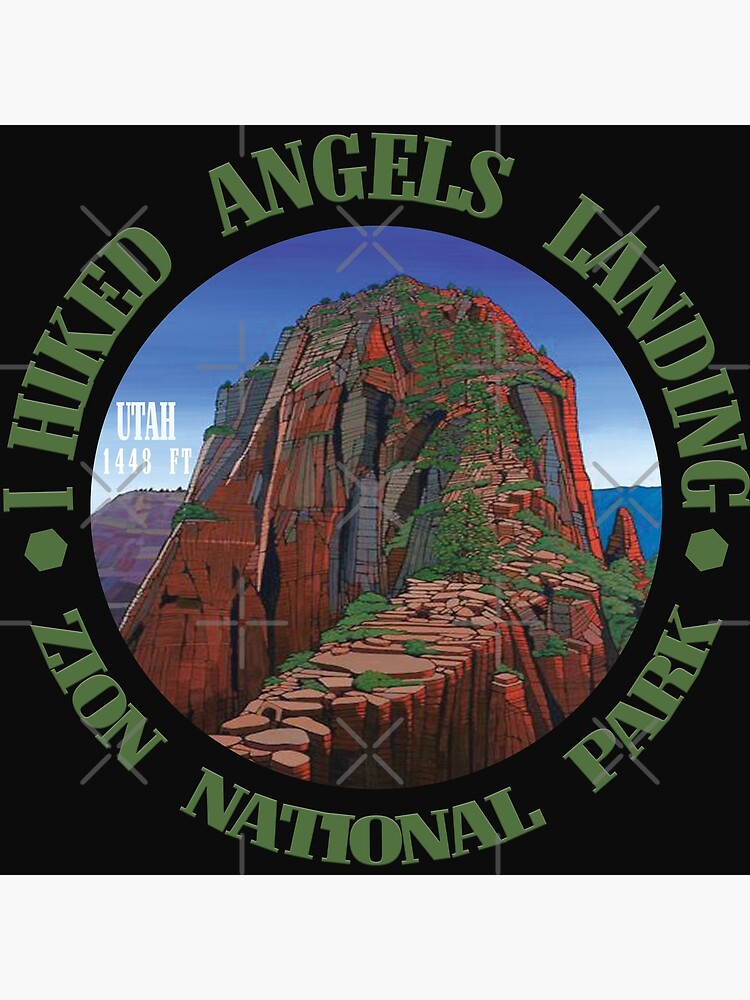 " Angels Landing" Poster for Sale by 1Famous1 | Redbubble