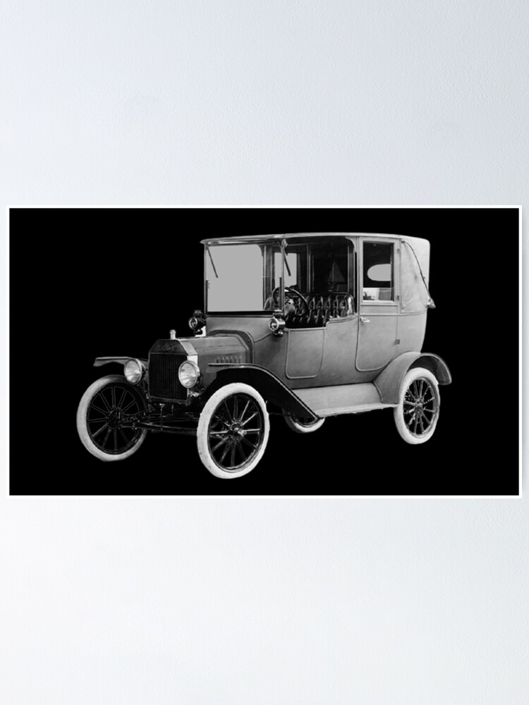 "1908 Model-T Ford" Poster by BK-Fishing | Redbubble
