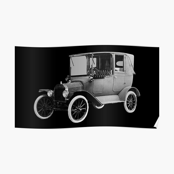 "1908 Model-T Ford" Poster by BK-Fishing | Redbubble