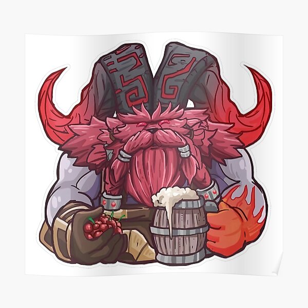 "Cute Ornn" Poster for Sale by hellex | Redbubble