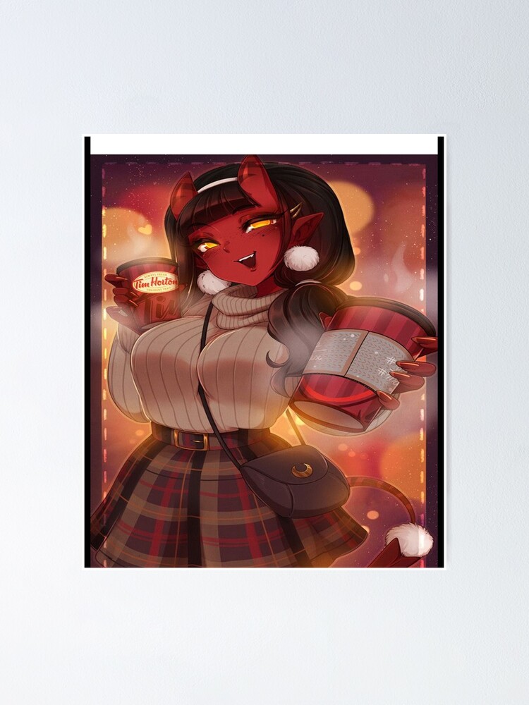 "Meru The Succubus Grafik" Poster von Otakutako | Redbubble