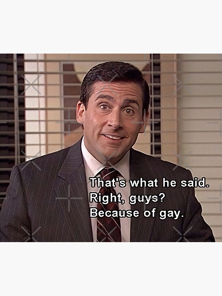 "The Office Funny Meme" Poster for Sale by Sozopetguy | Redbubble