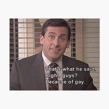 "The Office Funny Meme" Art Board Print by Sozopetguy | Redbubble