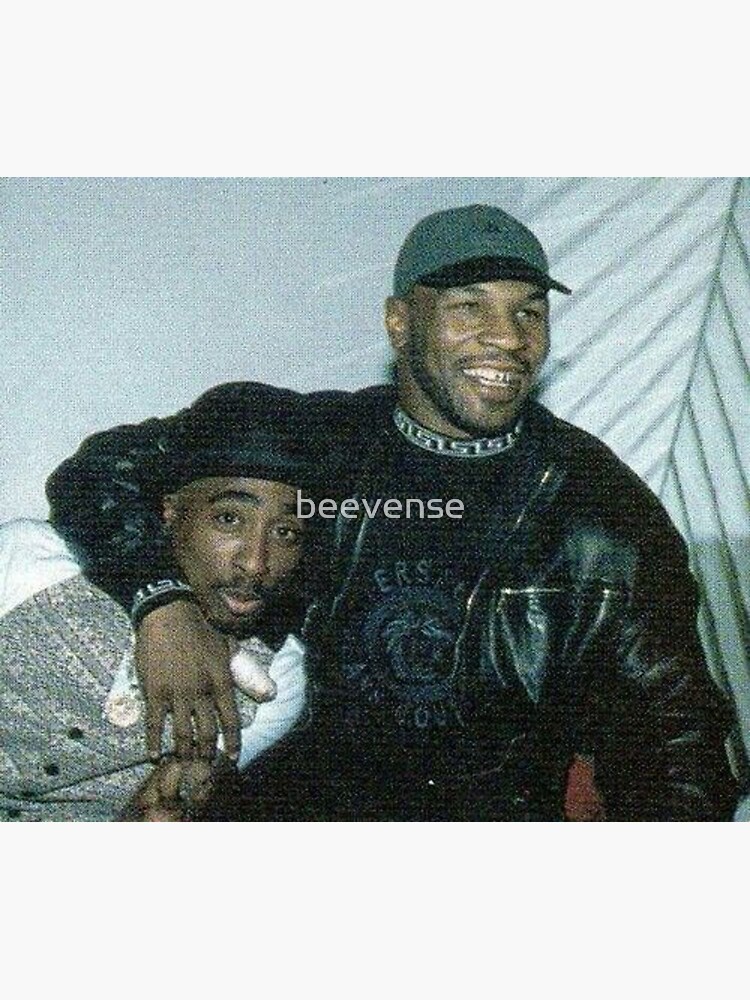 "boxing rap, pac and mike" Sticker by beevense | Redbubble