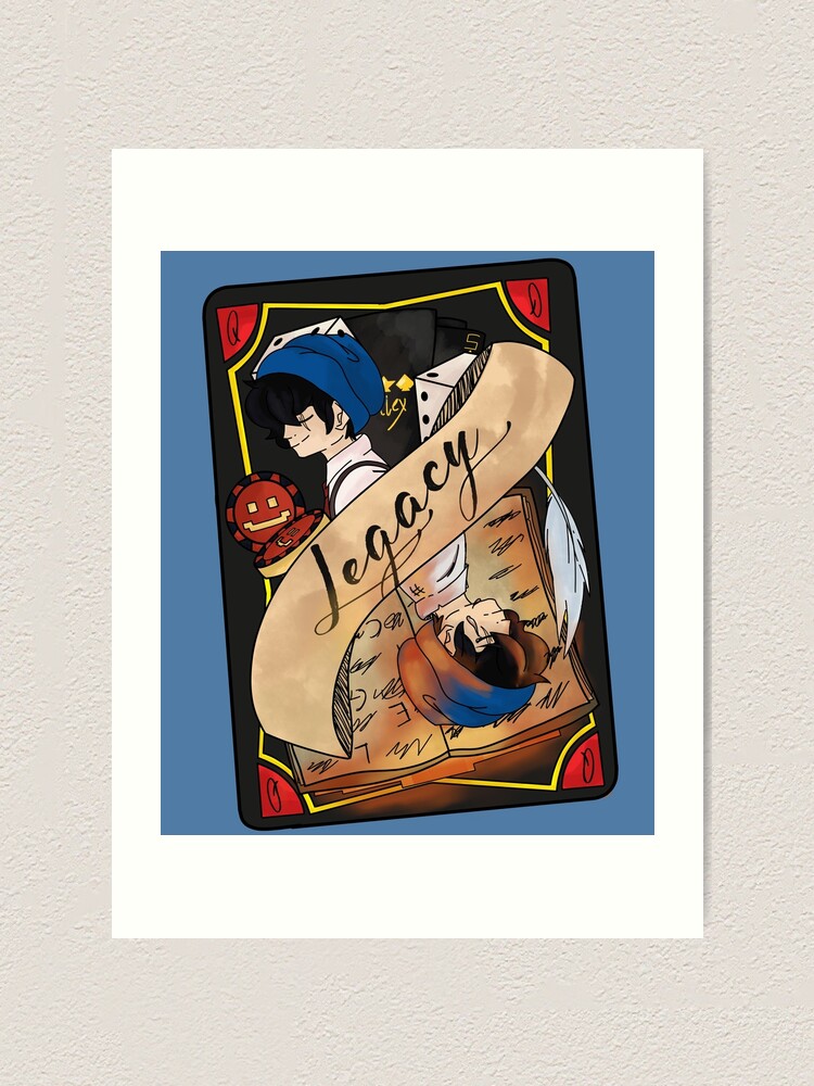 "Quackity Legacy Playing Card" Art Print for Sale by Corporal-Cold ...