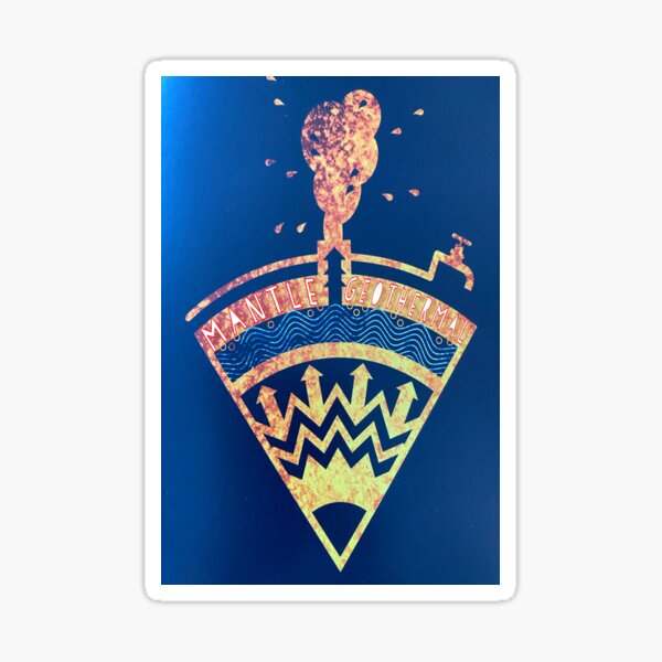 "Go Geothermal - Change today and save our precious planet " Sticker by ...