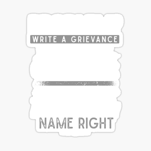 "correctional officer, spell my name right" Sticker for Sale by SMMBYV ...