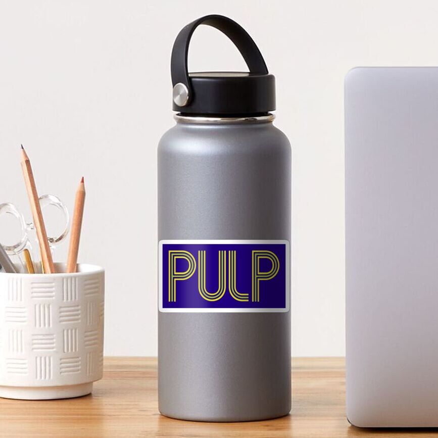 "Pulp Logo" Sticker by ExRetailZombie | Redbubble