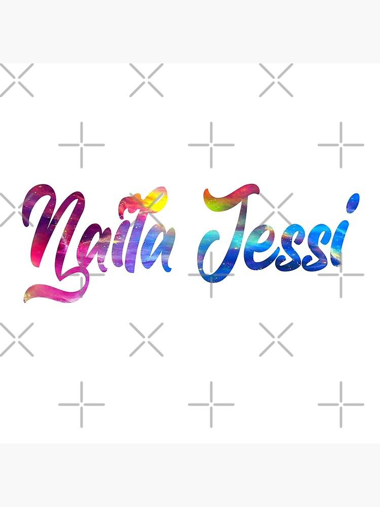 "Naila Jessi - Aesthetic Name Art" Art Print for Sale by DitaNadiaStore ...