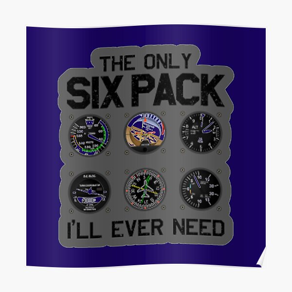 "THE ONLY SIX PACK" Poster for Sale by Ljubo339- | Redbubble