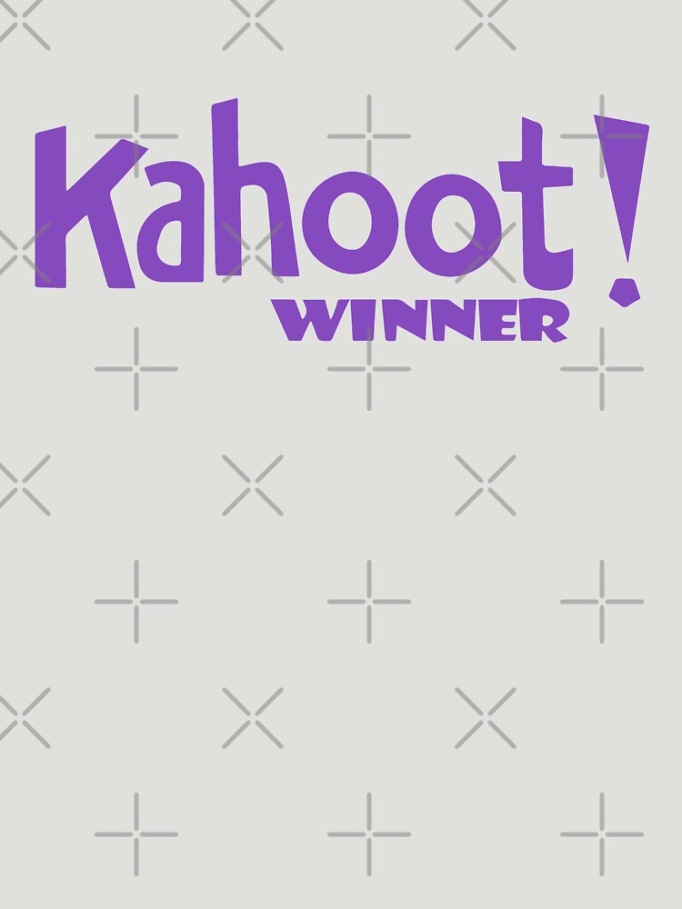 "Kahoot Winner Congratulations|Kahoot Quiz" T-shirt for Sale by Redmixe ...