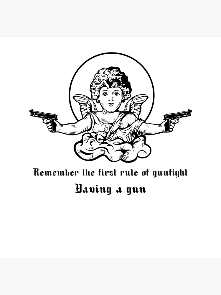 "Angel With Guns" Poster for Sale by mrkedi123 | Redbubble