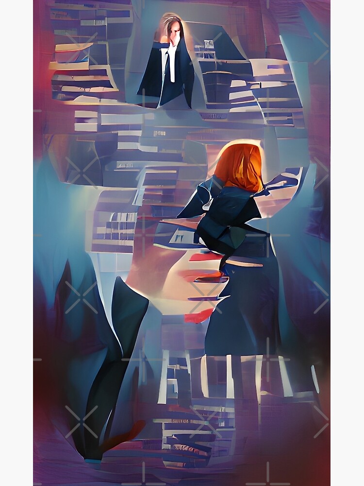 Ai Art: Scully Premium Matte Vertical Poster sold by Oilfield ...