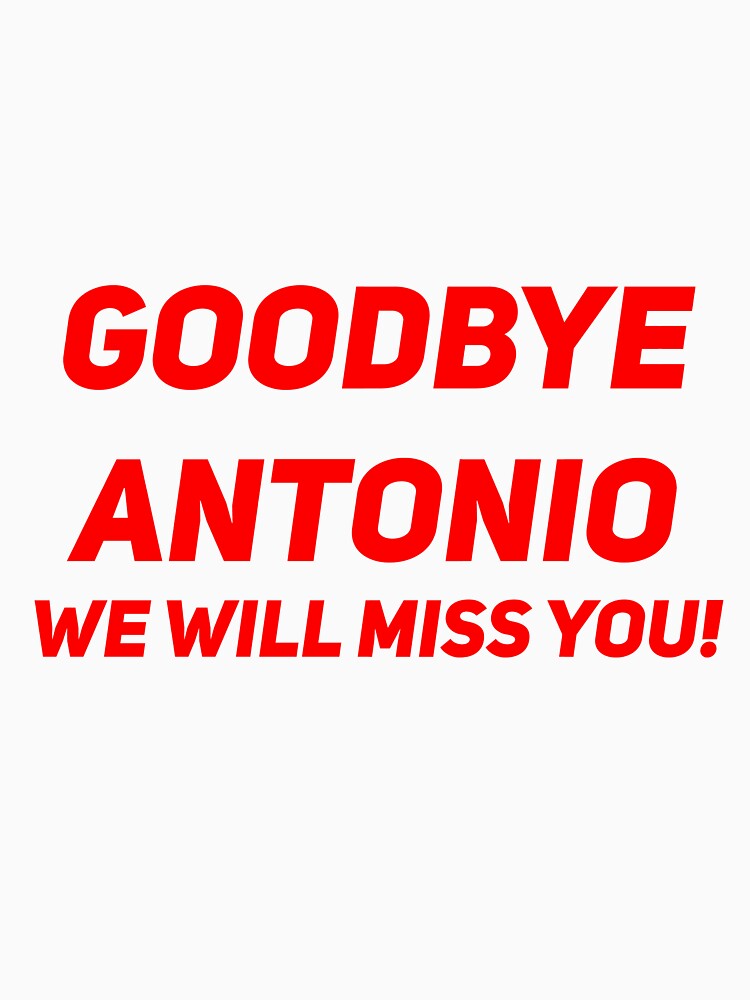 Goodbye Antonio Giovinazzi Classic T-Shirt sold by Missing Yaping | SKU 88293971 | 45% OFF ...