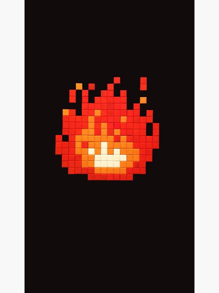"Fire 8 Bit" Poster for Sale by superbcase | Redbubble