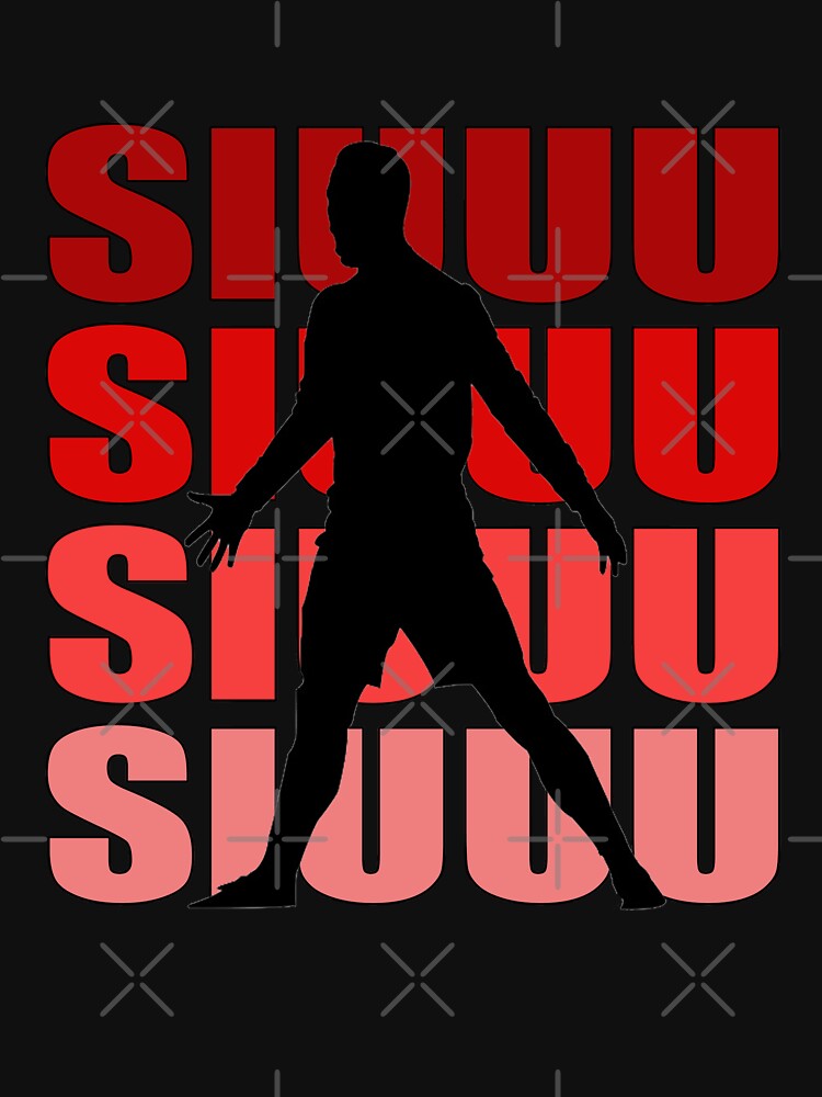 cristiano ronaldo siuuu | Active T-Shirt sold by Ishfaq Ahmed | SKU 42128718 | Printerval