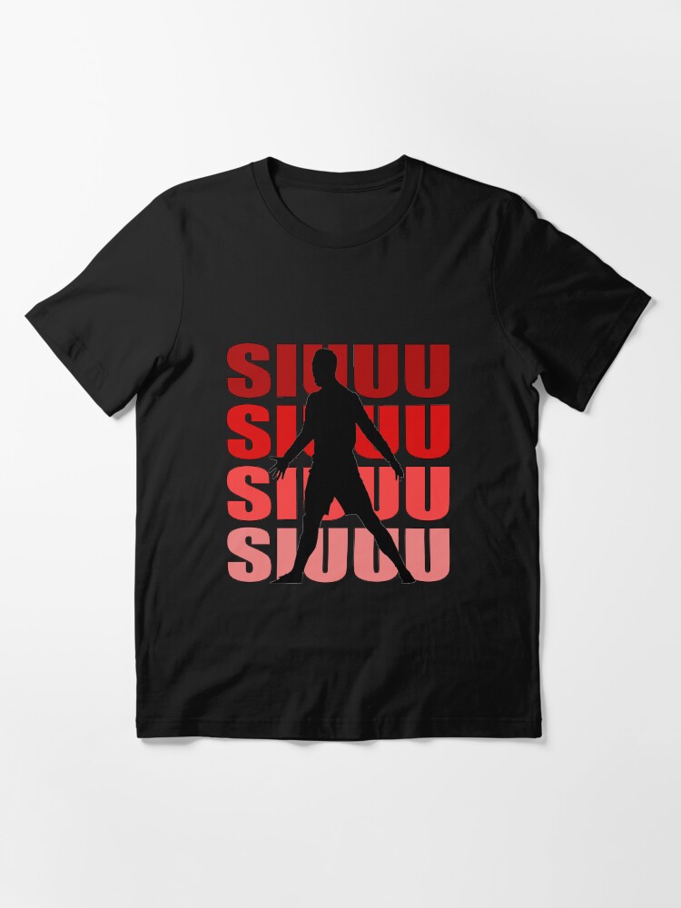 " cristiano ronaldo siuuu" T-shirt for Sale by adnane2002 | Redbubble | cr7 t-shirts - cristiano ...