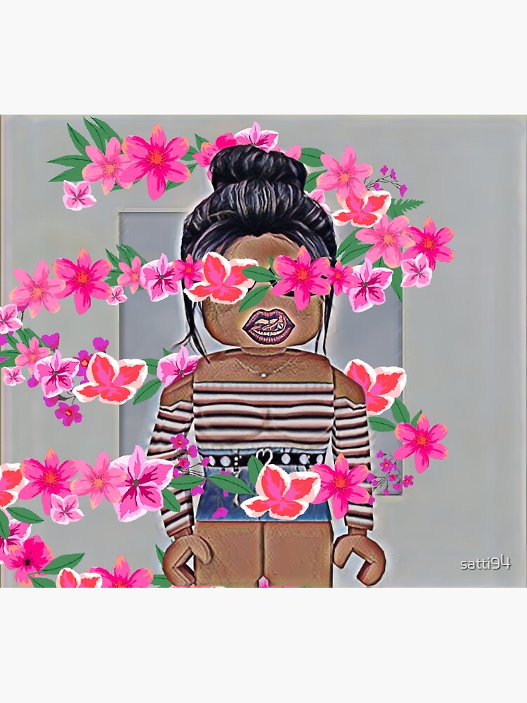 "aesthetic roblox girl" Sticker by satti94 | Redbubble