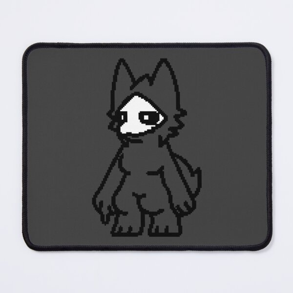 "Changed - Dark Latex Wolf Walking Sprite (Female)" Mouse Pad by ...