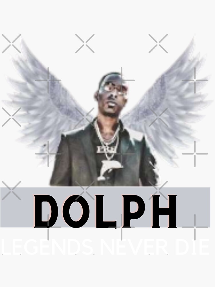 "young dolph rip" Sticker by Myartliux | Redbubble