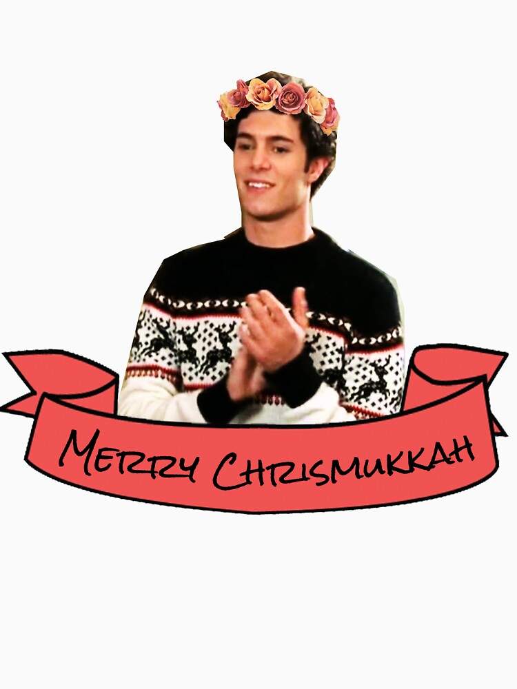"merry chrismukkah seth cohen flower crown" T-shirt for Sale by ...