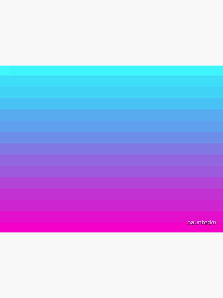 "Pink - cyan pixel fade" Sticker by hauntedm | Redbubble