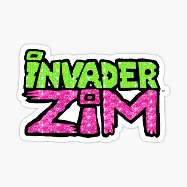 "invader Zim! " Sticker by babybummy | Redbubble