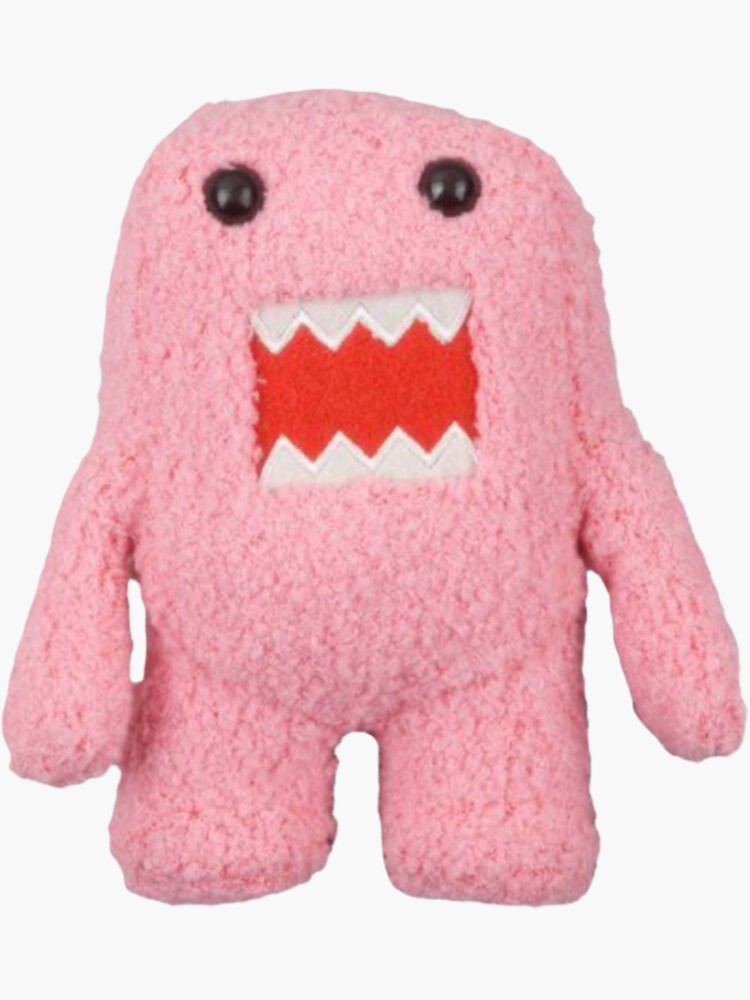 "Pink Domo" Sticker for Sale by Venusscorpio | Redbubble