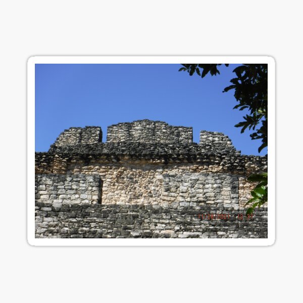 "Mayan Pyramid" Sticker for Sale by GloriaGranat | Redbubble