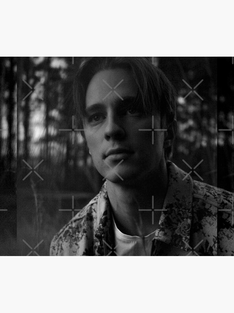 "Drew Starkey black and white " Sticker by Iamsoum | Redbubble