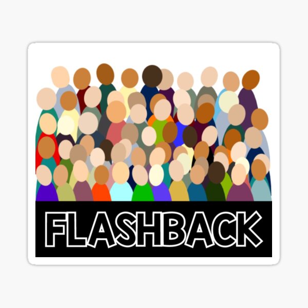 "CROWDED!" Sticker for Sale by JoyousNoise | Redbubble