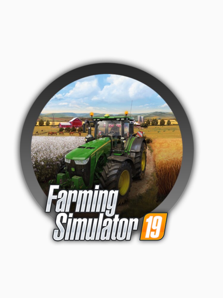 "Farming Simulator 19 Logo" T-shirt for Sale by 0Gen | Redbubble ...