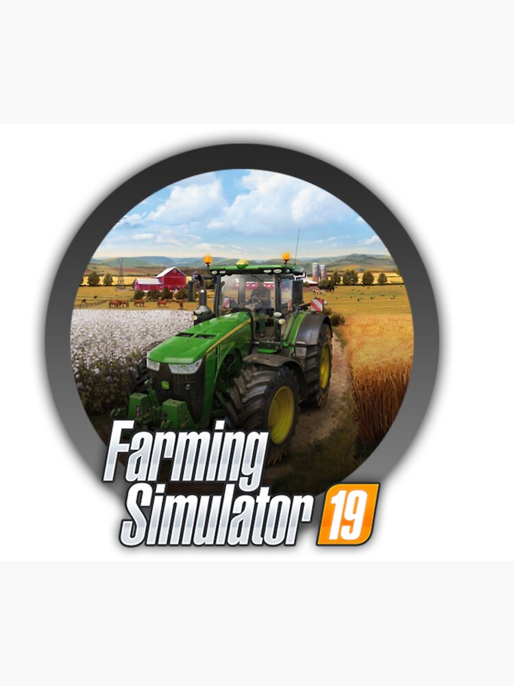 "Farming Simulator 19 Logo" Poster for Sale by 0Gen | Redbubble