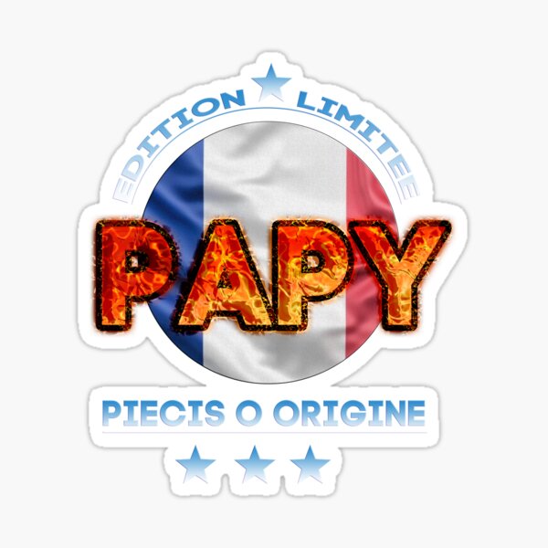 "Copy of Humour Retraite Papi Drôle Grand Père Papy Rigolo " Sticker ...