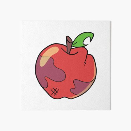 "Rotten Apple" Art Board Print for Sale by NomiBomi | Redbubble