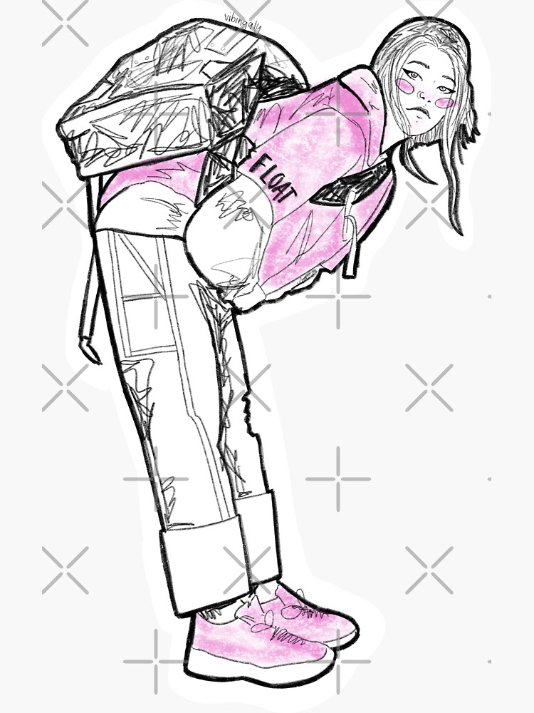 "Pro Hero Ochaco Uraraka // Uravity" Sticker by vibingaly | Redbubble