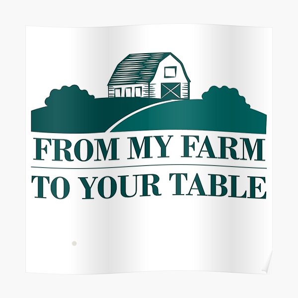 "Farming Simulator From My Farm Design" Poster for Sale by CatLovin ...
