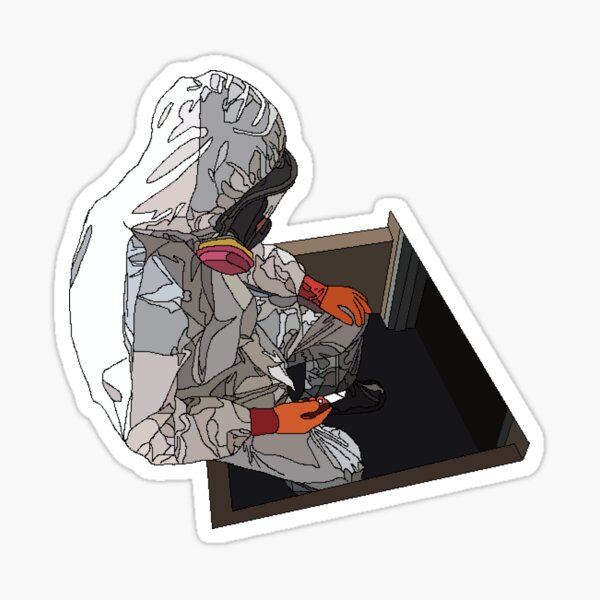 "Fight or Flight" Sticker for Sale by Dragonitha | Redbubble