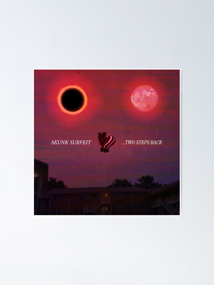 Póster «Carátula del álbum "... Two Steps Back" - Versión de texto» de ...