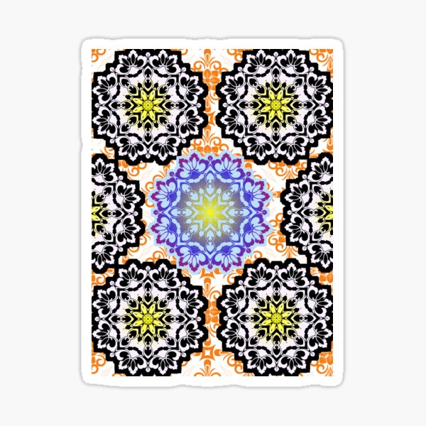 "Batik Nusantara" Sticker for Sale by sabik18 | Redbubble