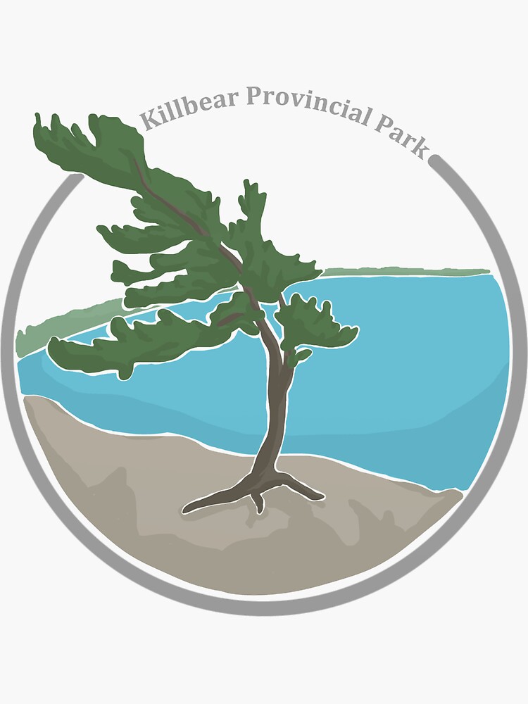 "Killbear Provincial Park" Sticker for Sale by JoshV19 | Redbubble
