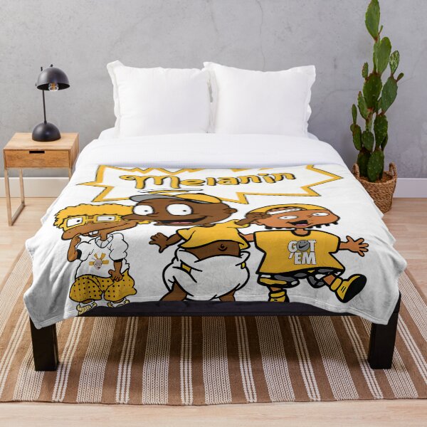 Manta «Camisa Rugrats Melanin para niños, camisa negra Rugrats, camisa ...