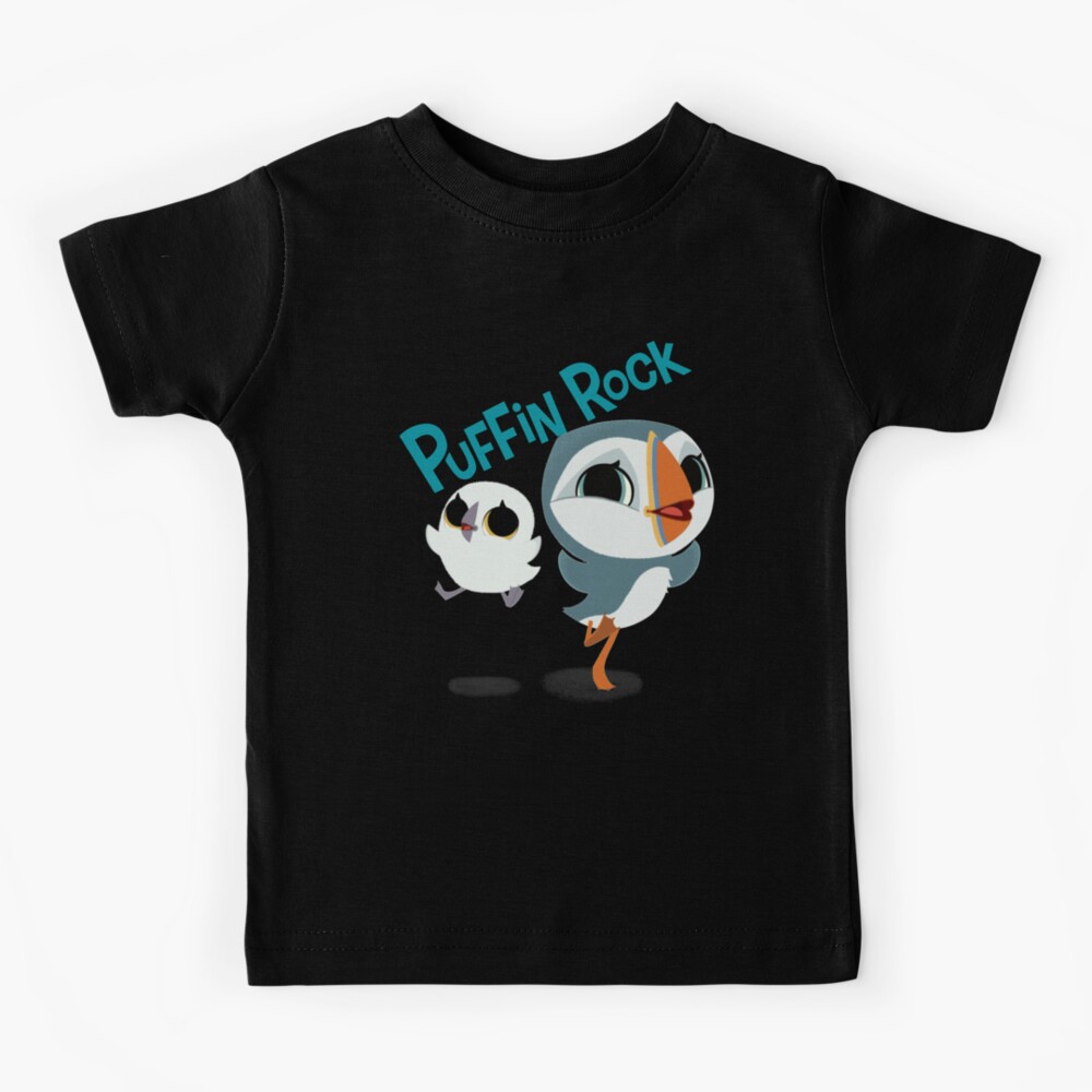 "puffin rock " Kids T-Shirt by MorimoraWall | Redbubble