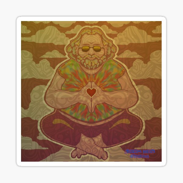 Jerry Garcia Stickers | Redbubble