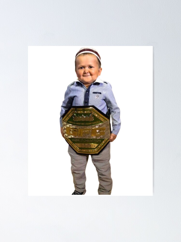 "Hasbulla " Poster by Branchesand3 | Redbubble